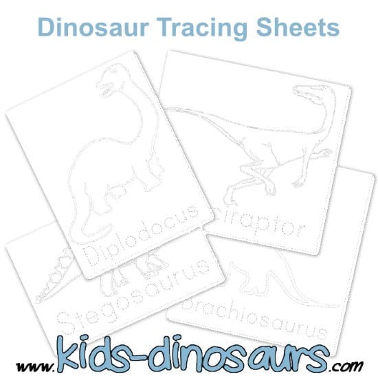 5+ Fun Dinosaur Coloring Printables - diy Thought
