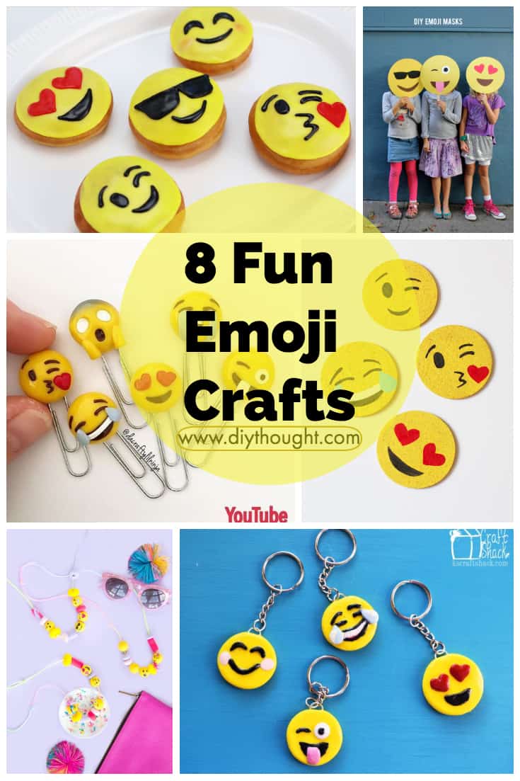 8 Fun Emoji Crafts - diy Thought