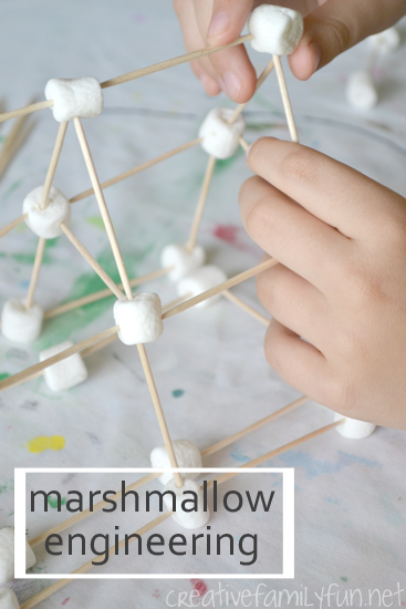8 Fun Kids Marshmallow Activities - DIY Thought
