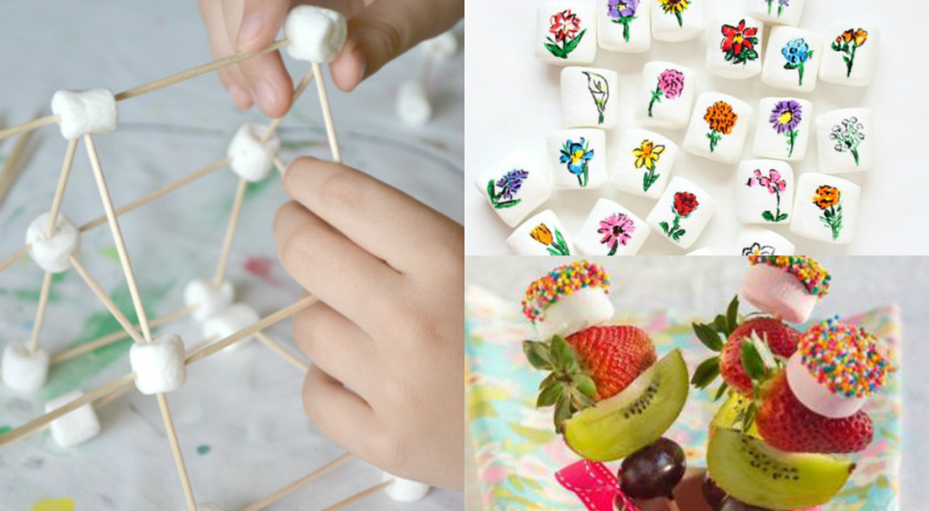 8 Fun Kids Marshmallow Activities - diy Thought