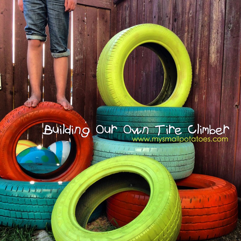 8 Colorful Re-purposed Tire Projects - diy Thought