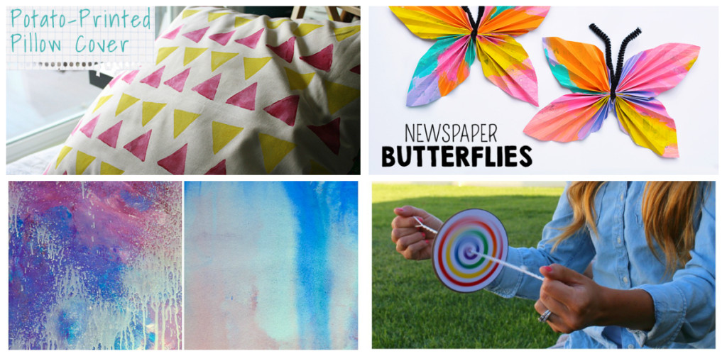 5 Fun School Holiday Art Activities - diy Thought