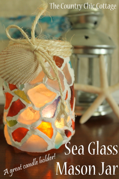 6 Projects Using Sea Glass - DIY Thought