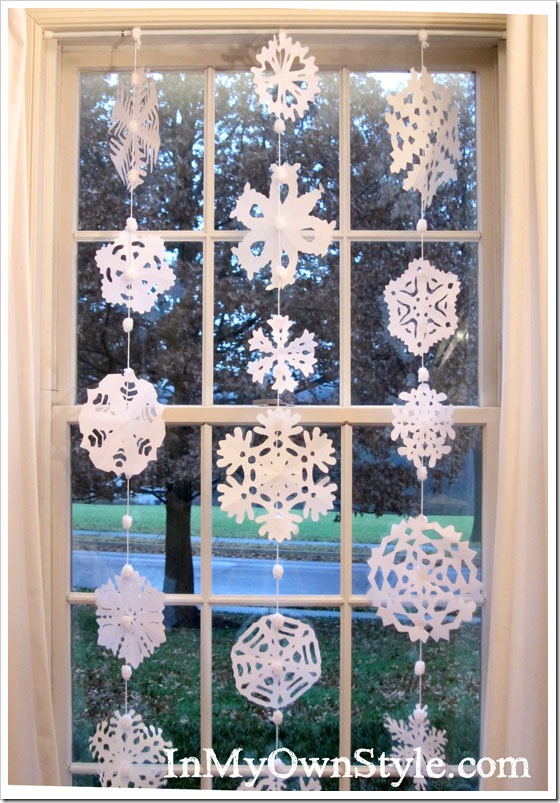 9 Super Snowflake Crafts - diy Thought
