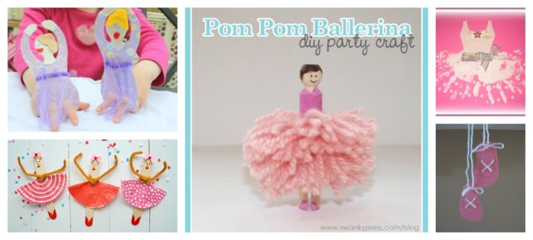 5 Beautiful Ballet Crafts - diy Thought