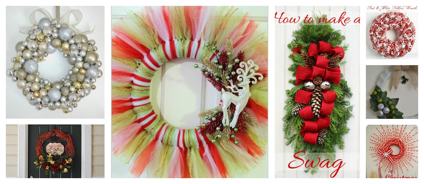 10 Diy Christmas Wreaths - diy Thought