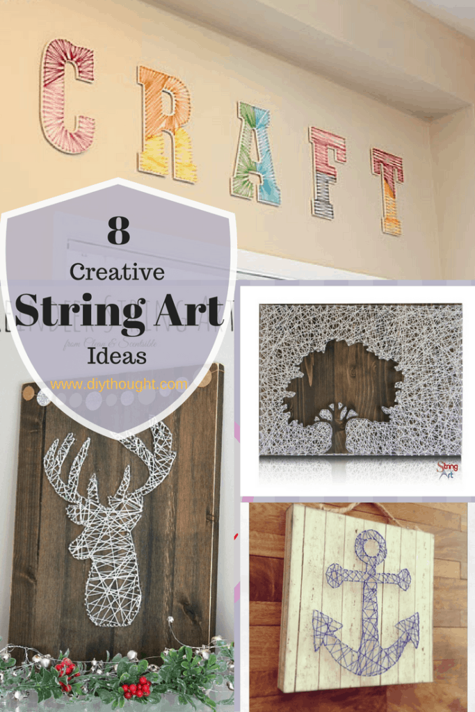 8 DIY Creative String Art Ideas - diy Thought
