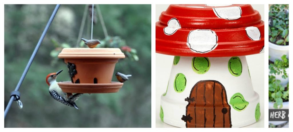 6 Decorative Clay Pot Crafts - diy Thought