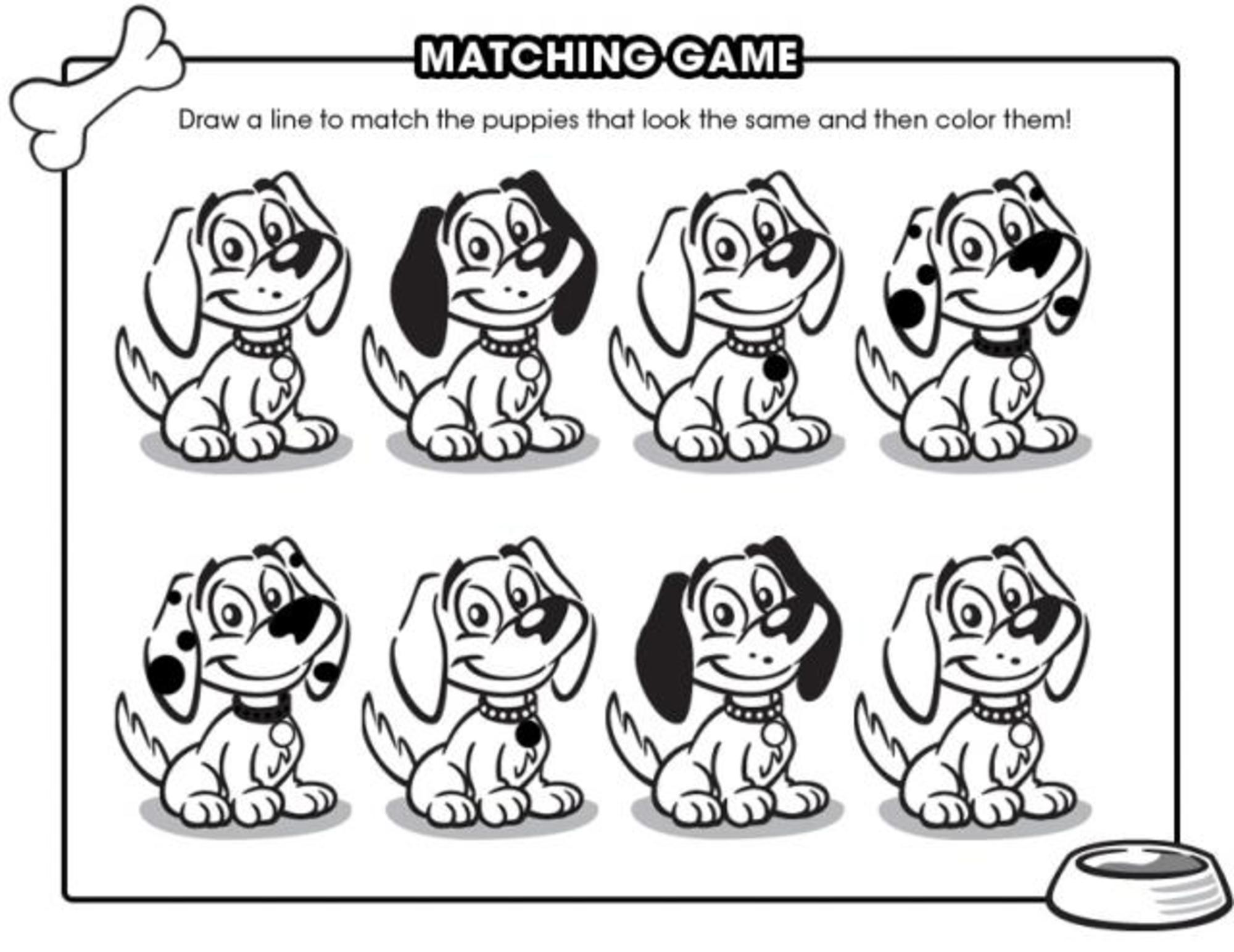 12 Free Puppy Printables - DIY Thought