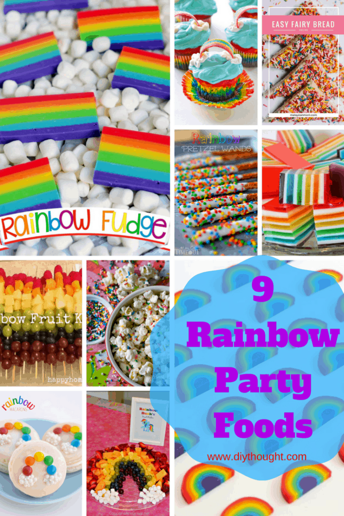 9 Rainbow Party Foods - diy Thought