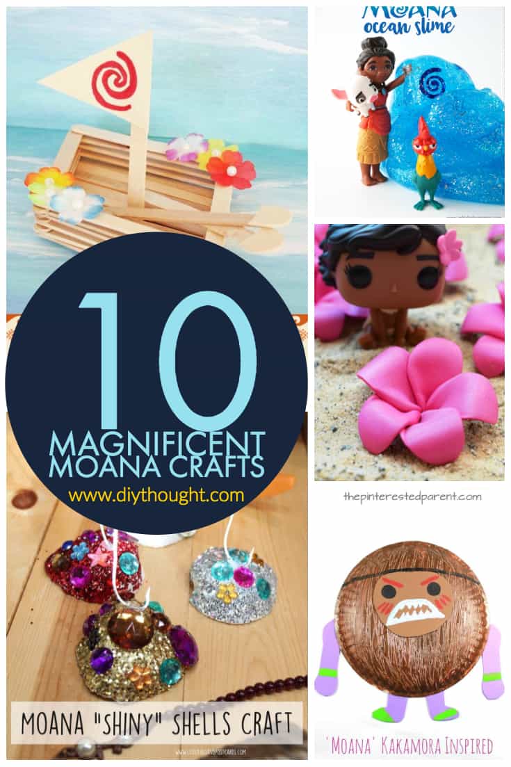 Moana Crafts For Parties 10 Magnificent Moana Crafts DIY Thought