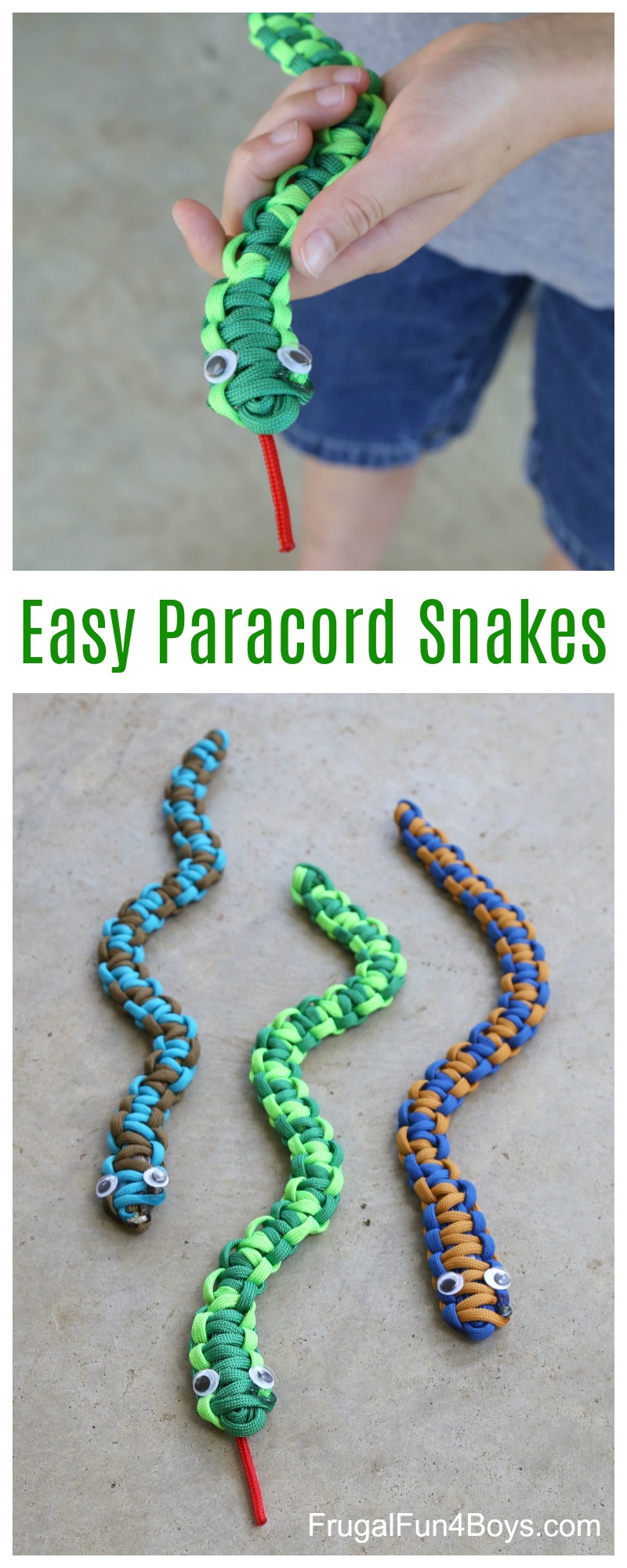 5 Paracord Crafts - DIY Thought