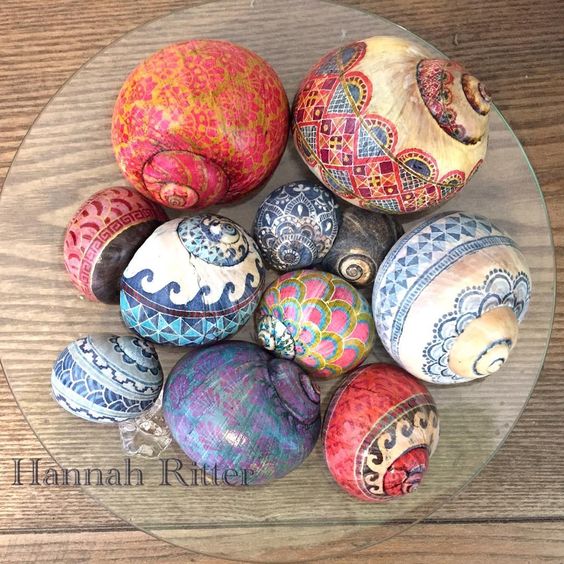 Diy Decorated Shell Inspiration - DIY Thought