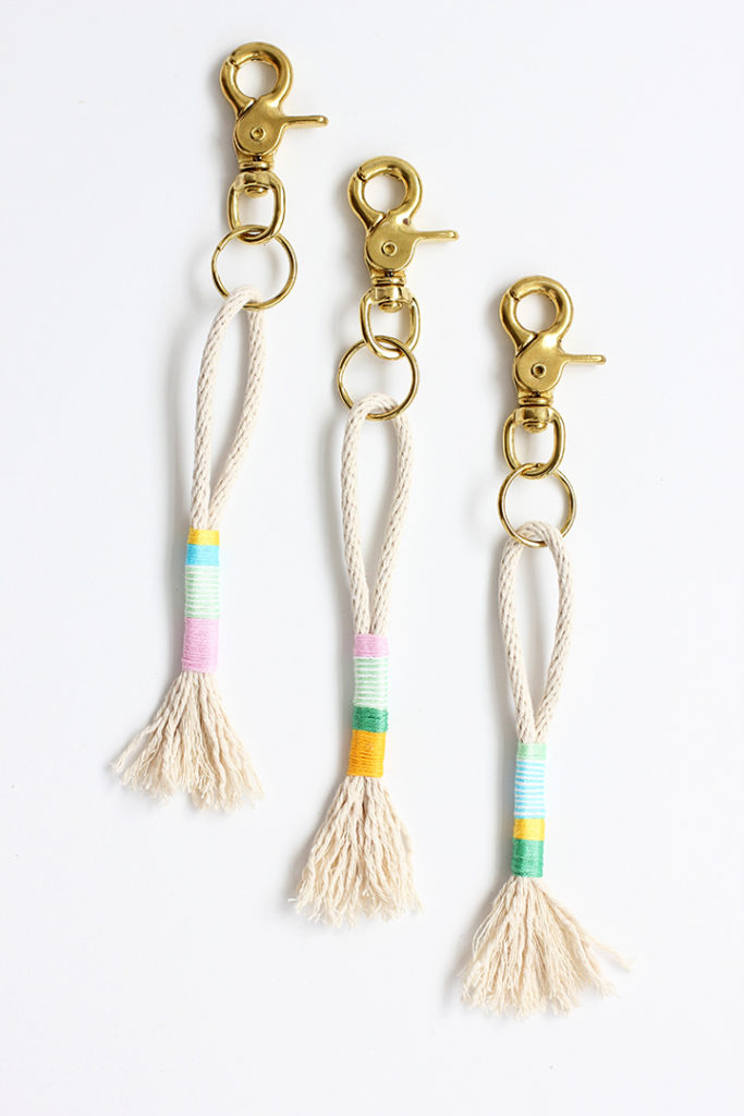 12 Diy Keychains To Make For Gifts - diy Thought