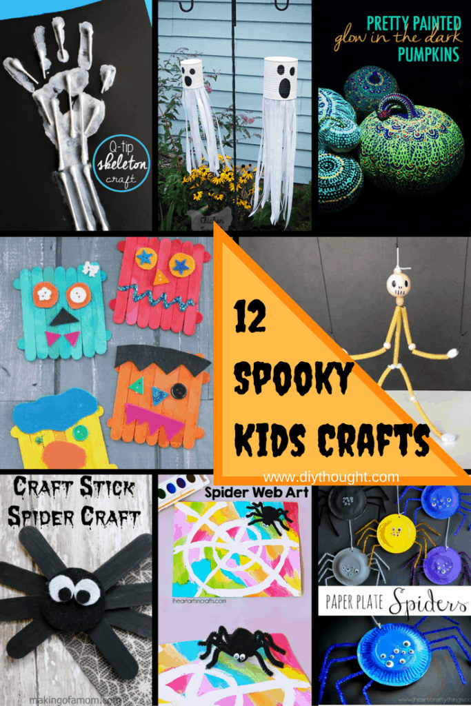 12 Spooky Kids Crafts - diy Thought