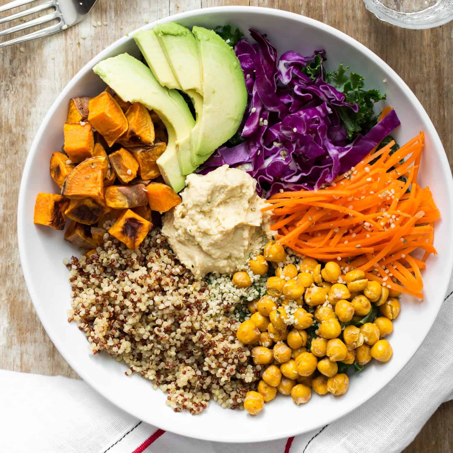 7 Simple Vegetarian Grain Bowls - DIY Thought