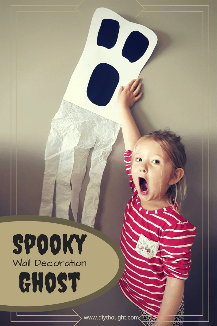 Diy Spooky Ghost Wall Decoration - DIY Thought
