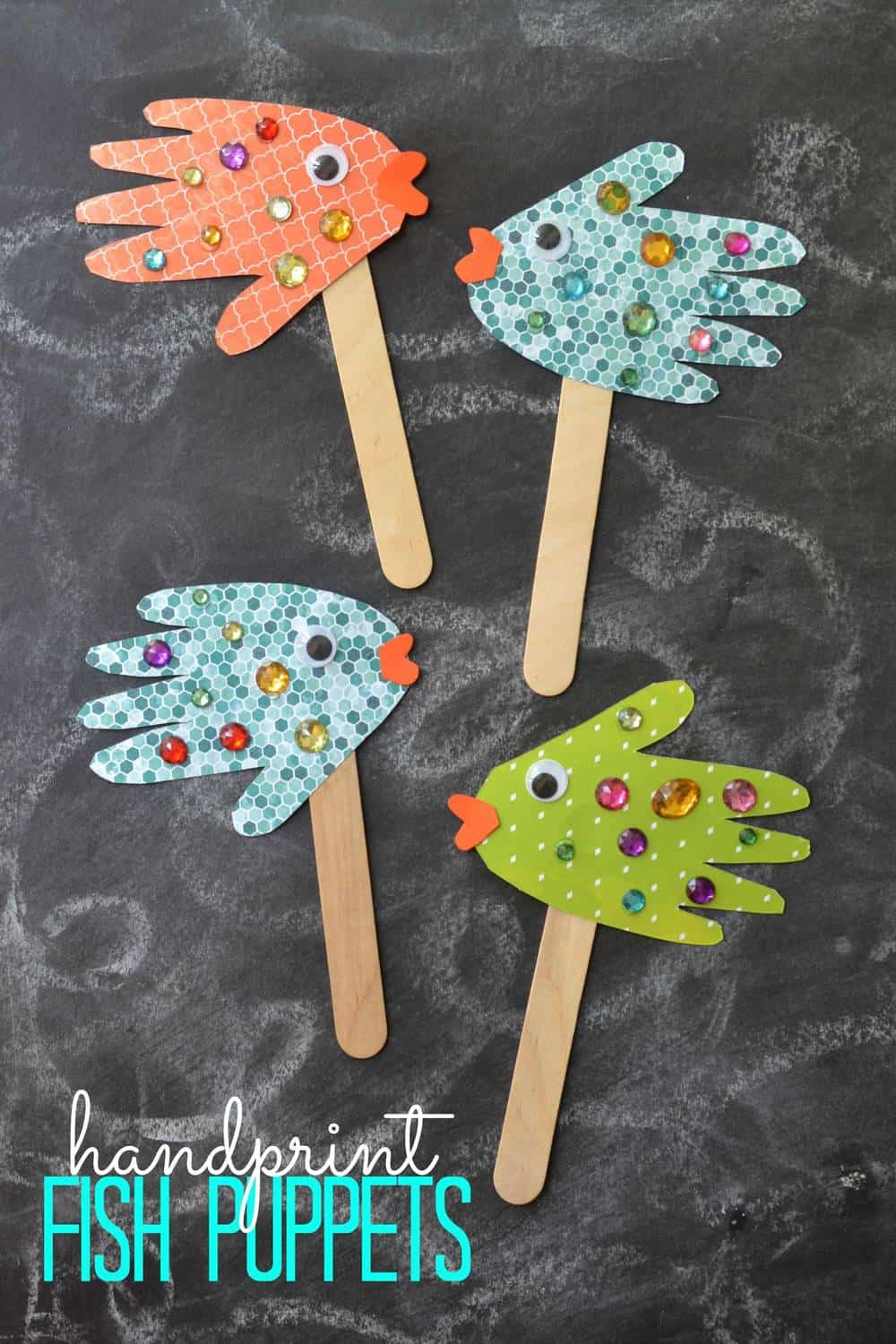6 Fun Handprint Crafts - DIY Thought