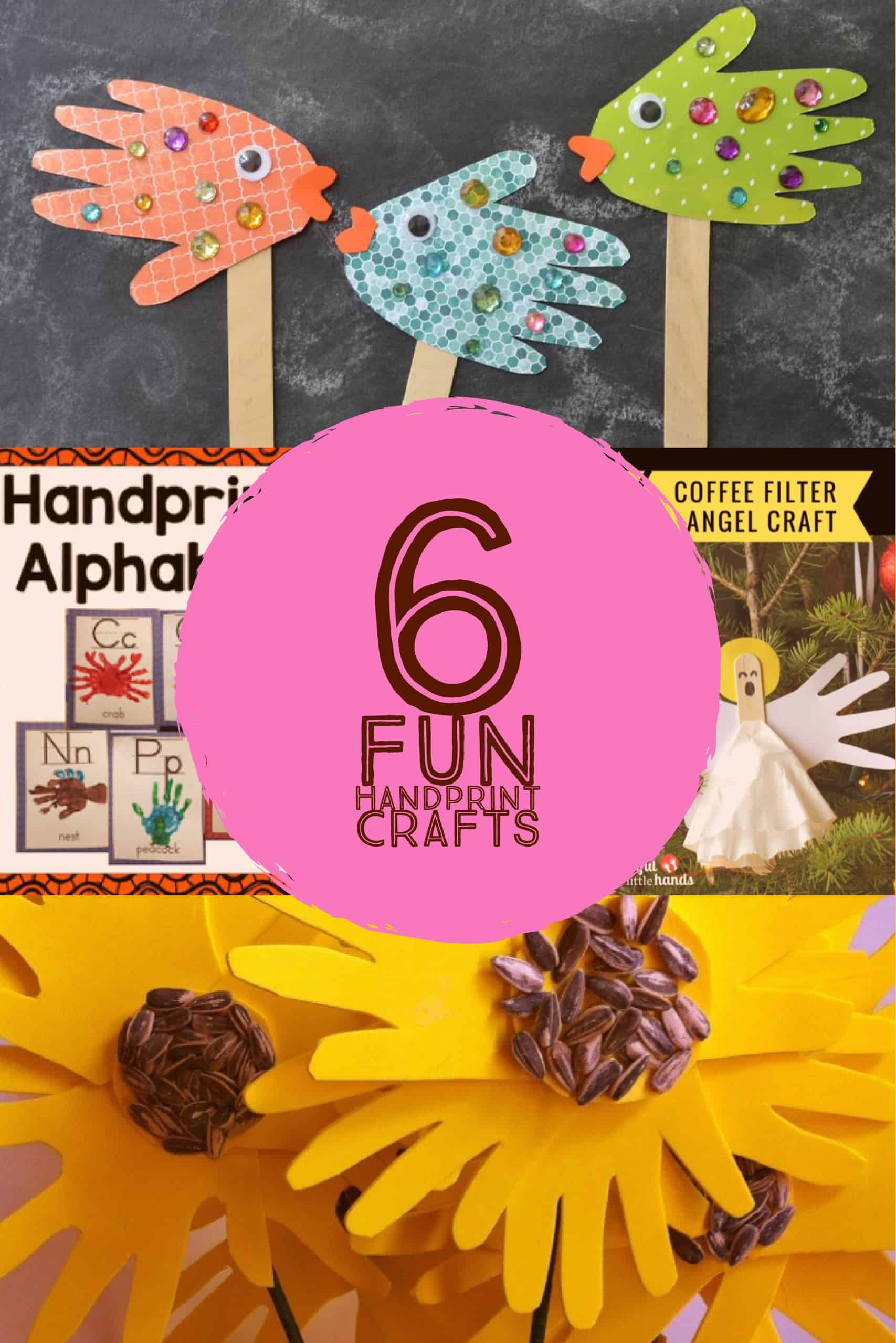 6 Fun Handprint Crafts - diy Thought