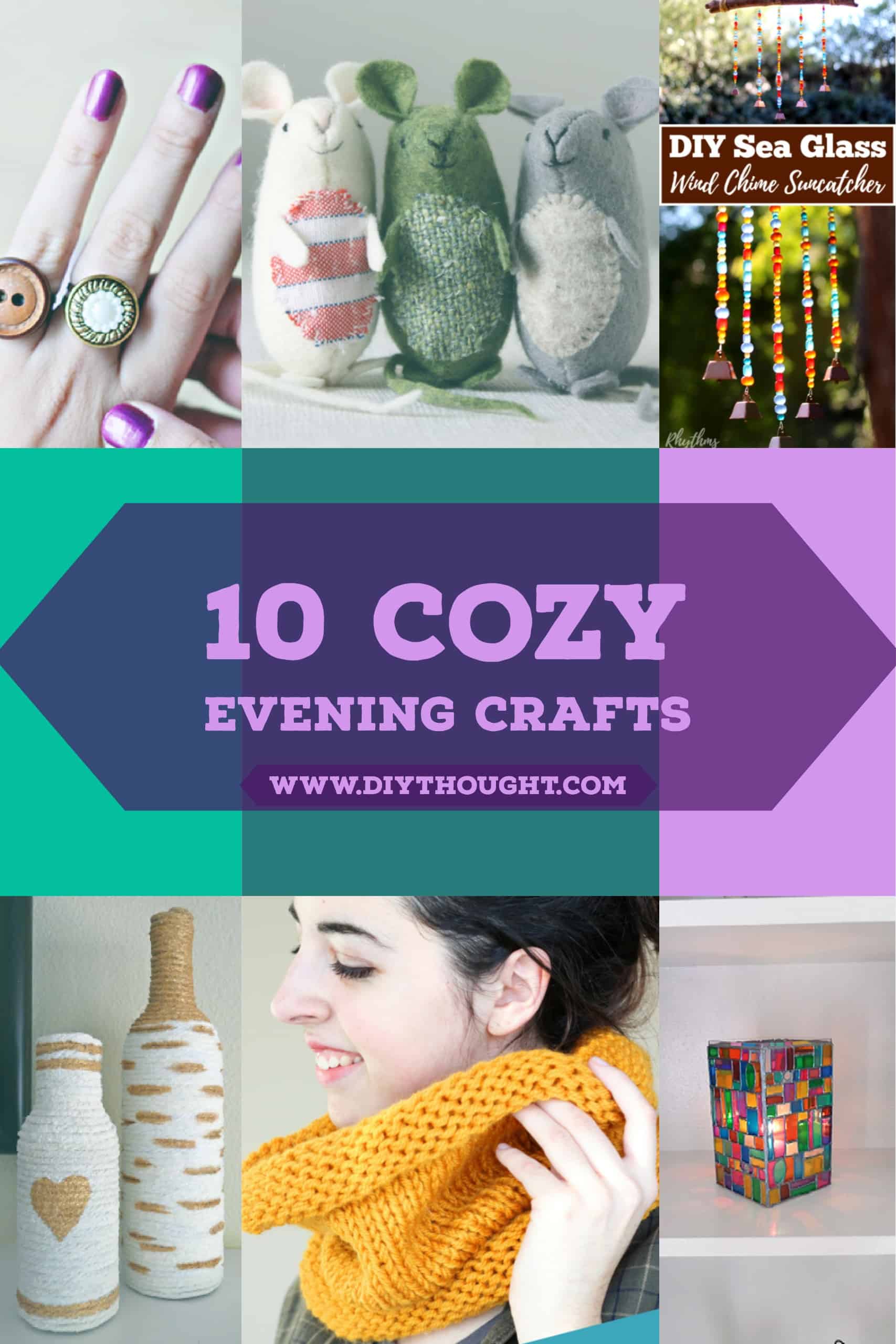 10 Cozy Evening Crafts - diy Thought