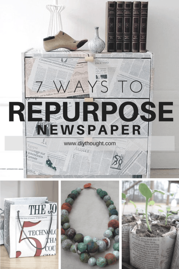 7 Useful Ways To Repurpose Newspaper - diy Thought