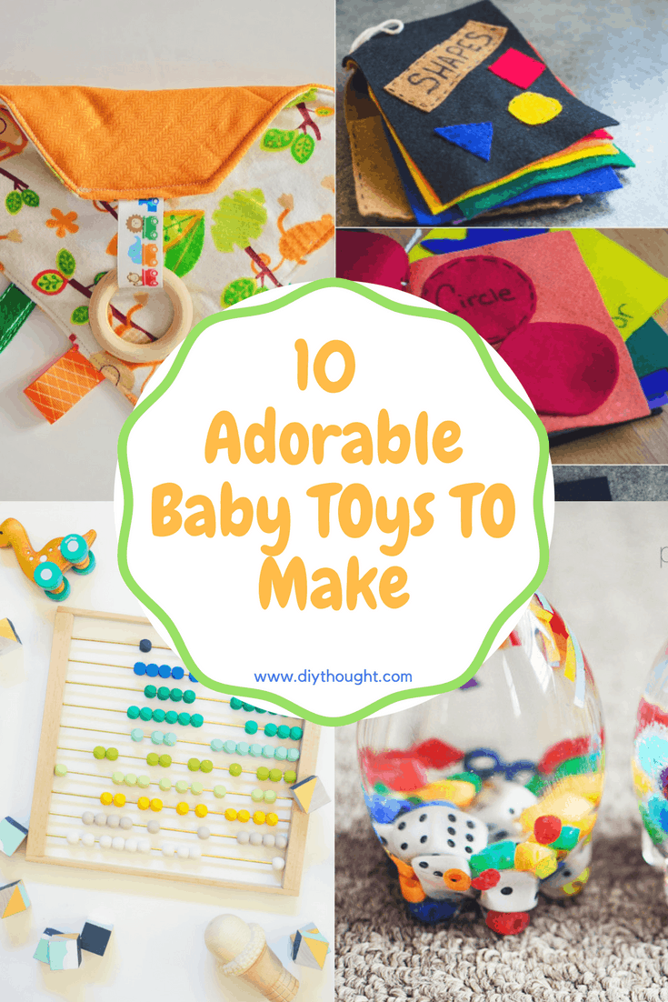 10 Adorable Baby Toys To Make - diy Thought