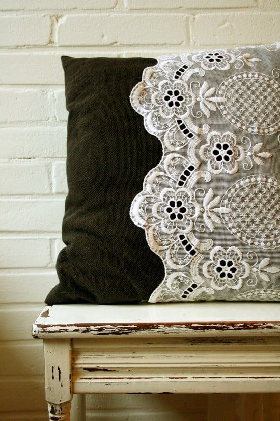 10 Stunning Crafts Using Lace - diy Thought