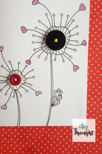 Diy Button Flower Cards - diy Thought