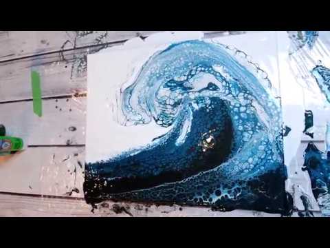Expanding On Fluid Art- New Techniques To Try - diy Thought