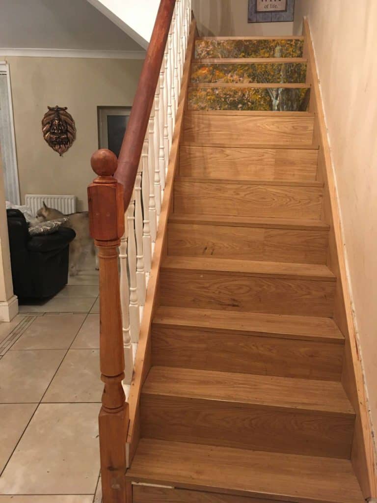 Diy Stunning Artistic Stairway Revamp! - diy Thought