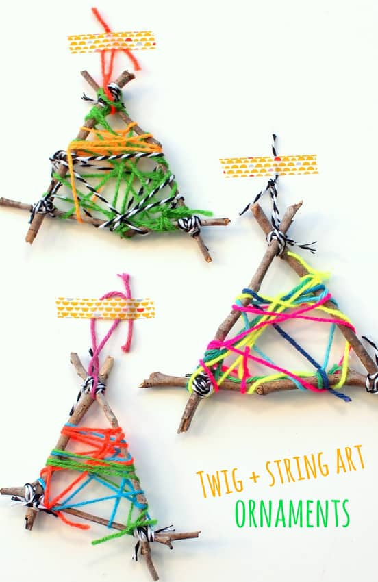 8 Kids Outdoor Nature Crafts - DIY Thought