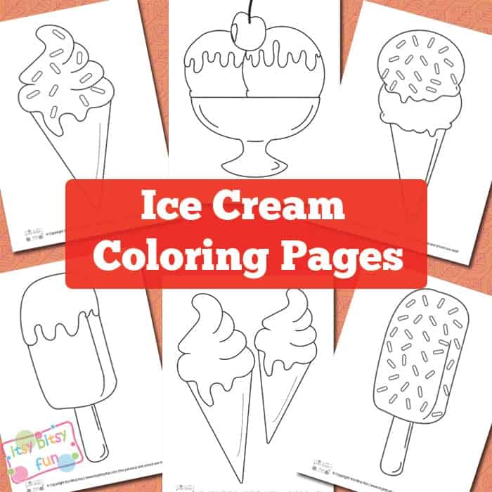 5 Cool Ice Cream Printables - DIY Thought