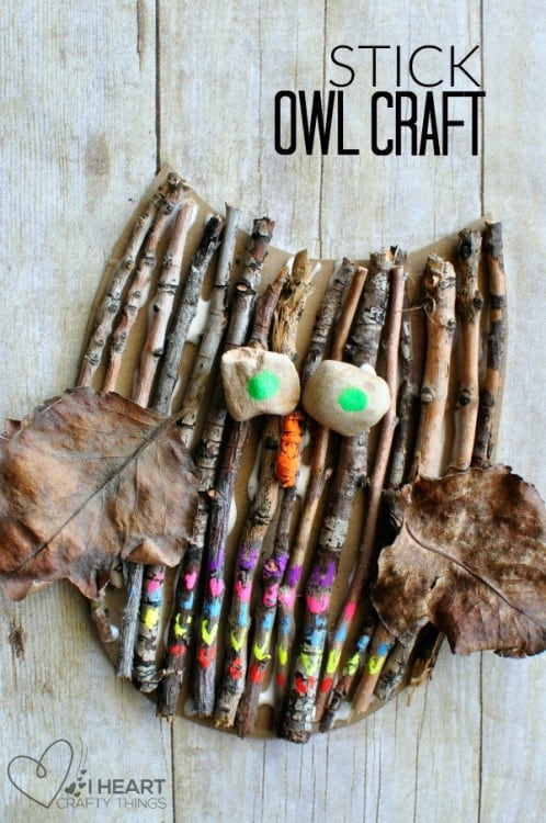 8 Kids Outdoor Nature Crafts - DIY Thought