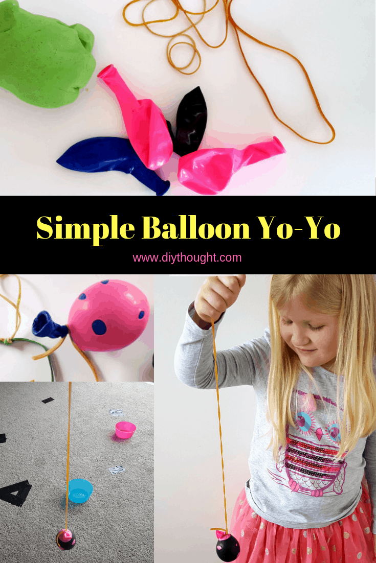 Simple Balloon Yo-yo - diy Thought