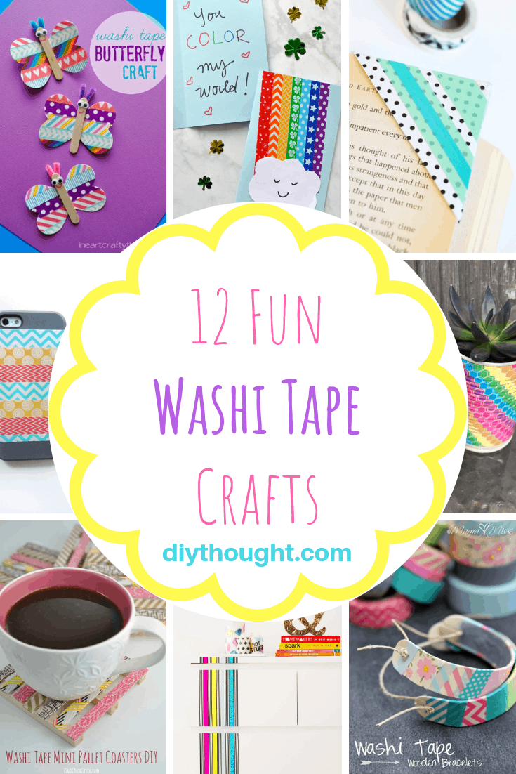 12 Fun Washi Tape Crafts - DIY Thought