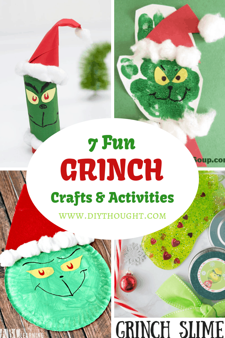 7 Fun Grinch Crafts & Activities - DIY Thought