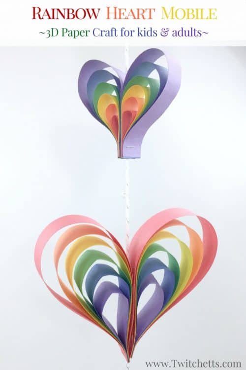 10 Kids Heart Paper Crafts - diy Thought
