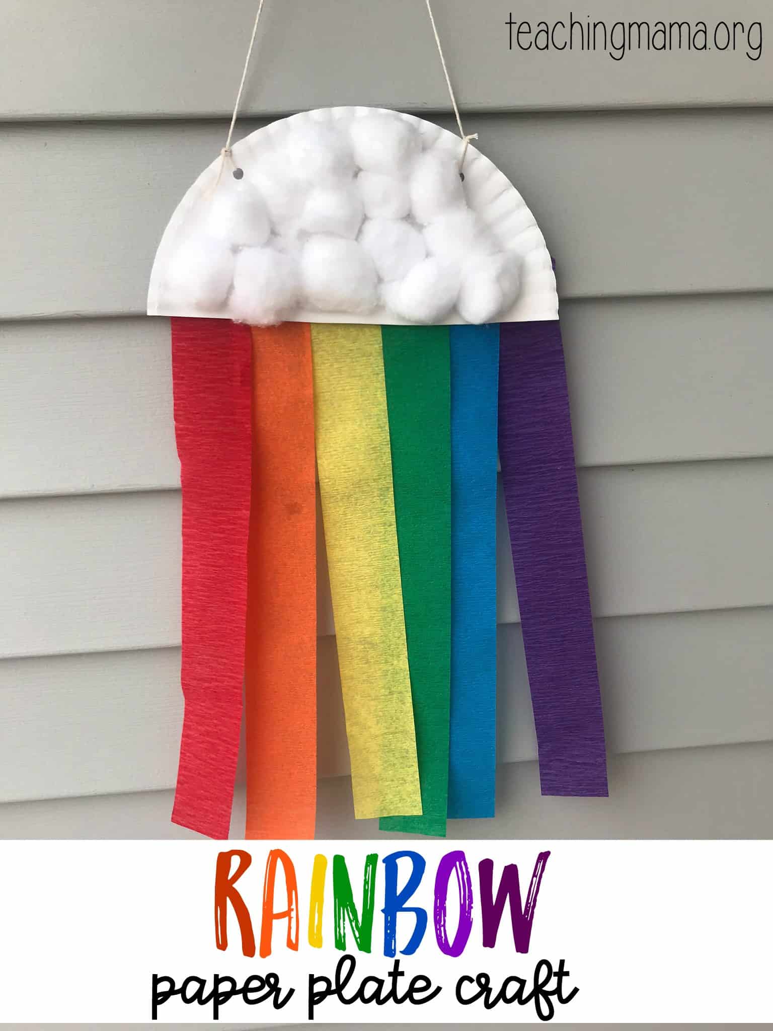 10 Fun Kids Rainbow Crafts - diy Thought