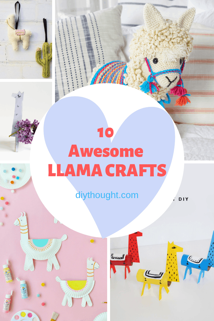 10 Awesome Llama Crafts - diy Thought