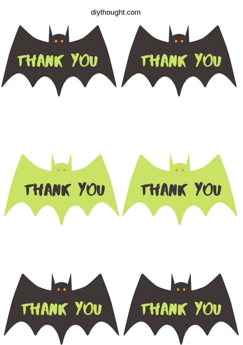 8 Free Party Favor Label Printables - diy Thought