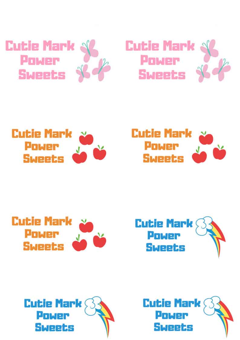 8 Free Party Favor Label Printables - diy Thought