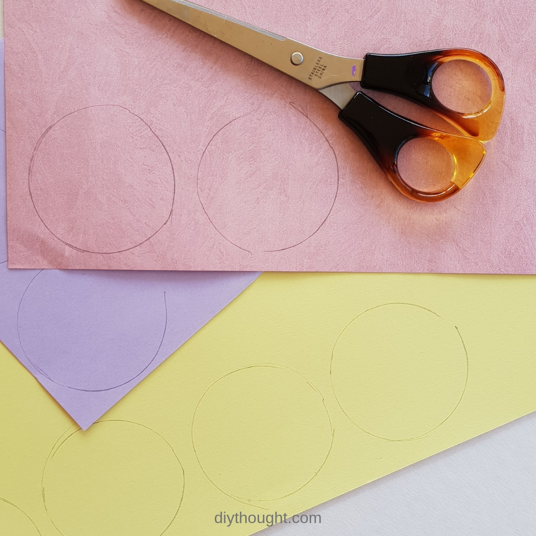 Paper Flower Card Craft - DIY Thought
