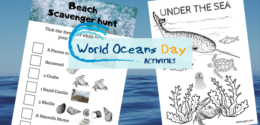 World Oceans Day Activities - diy Thought