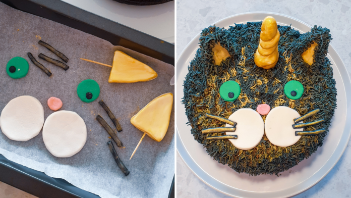 Simple Caticorn Cake - diy Thought