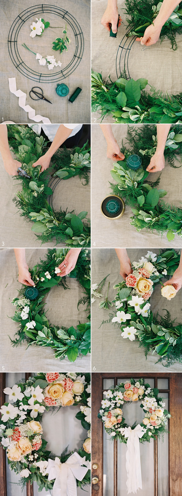 Floral Wreath Inspiration - diy Thought