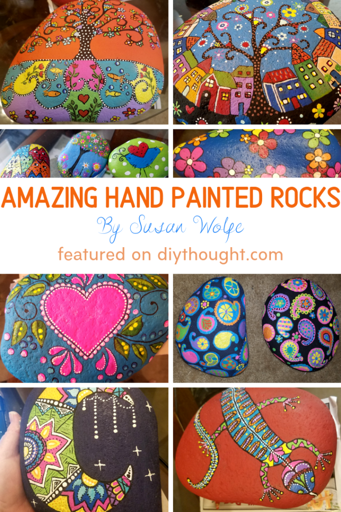Amazing Hand Painted Rocks - diy Thought