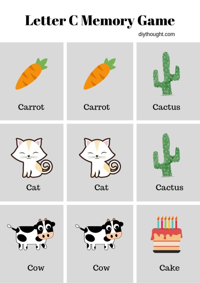 5 Letter C Printable Worksheets - diy Thought