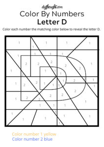 5 Free Letter D Printable Worksheets - diy Thought