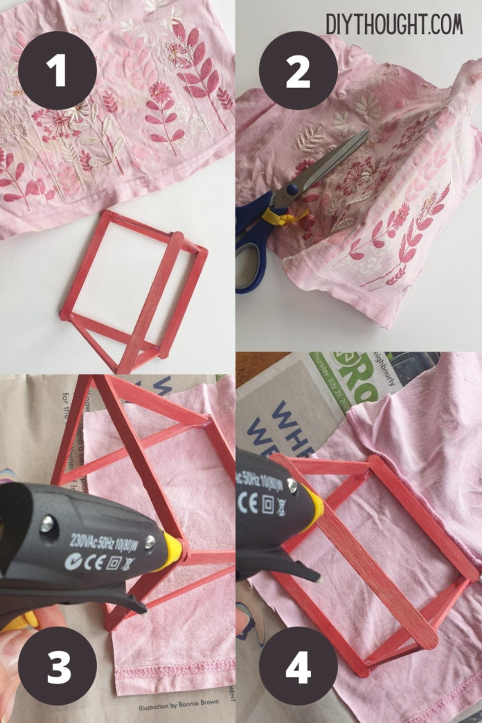 How To Make A Tent With Popsicle Sticks - diy Thought