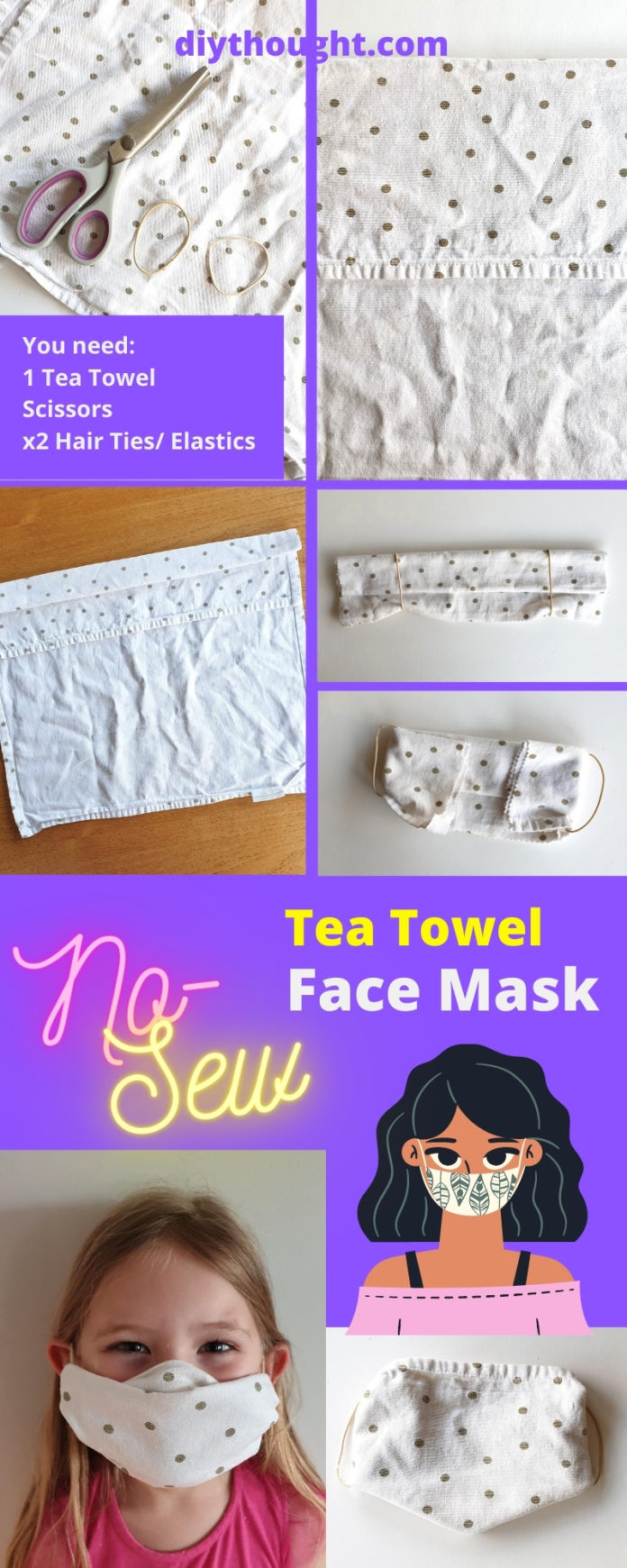 5 Quick & Easy DIY Face Mask Tutorials - diy Thought